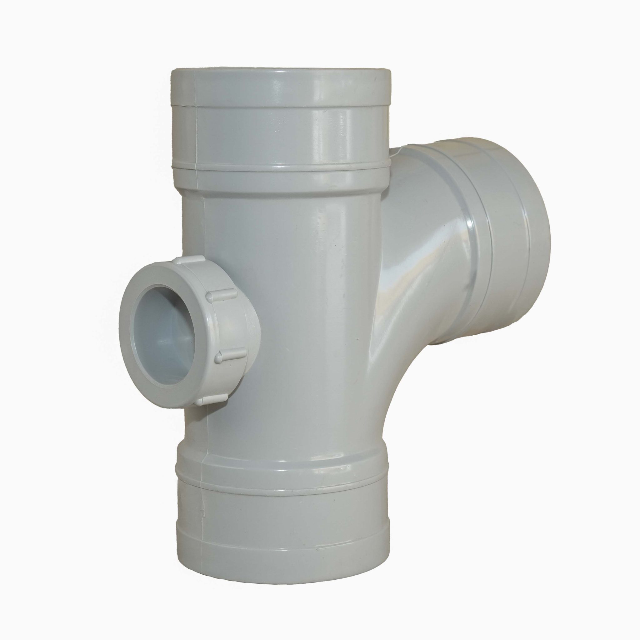 UPVC Tee With Access – Solvent (Gray) – Marley Trading LLC